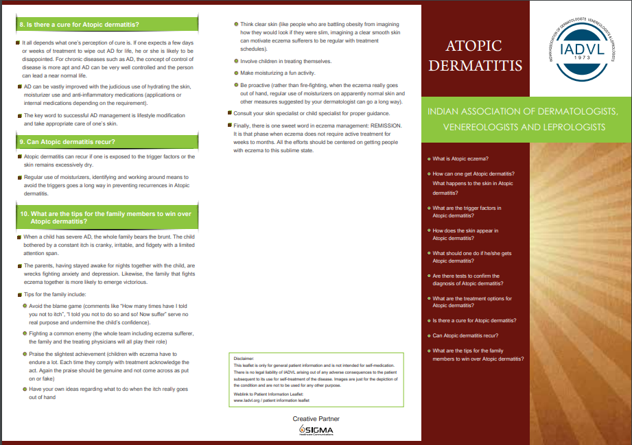 Patient Flyers - All Information About Skin, Hair and Nail Treatments