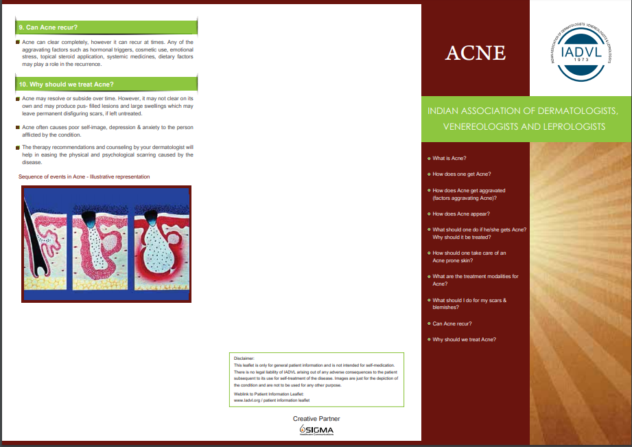 Patient Flyers - All Information About Skin, Hair and Nail Treatments